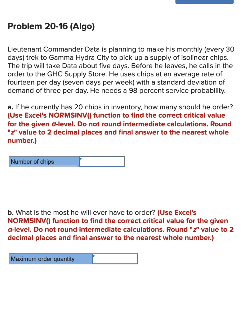 Solved Lieutenant Commander Data is planning to make his | Chegg.com