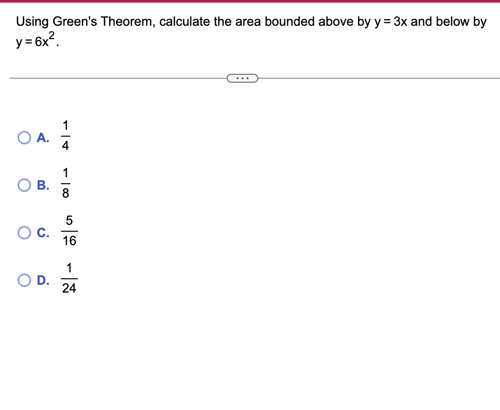 Solved Using Green's Theorem, calculate the area bounded | Chegg.com