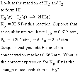 Solved Look at the reaction of H2 and I2 to form HI H2(g) | Chegg.com