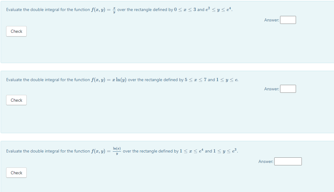 Solved Evaluate the double integral for the function | Chegg.com