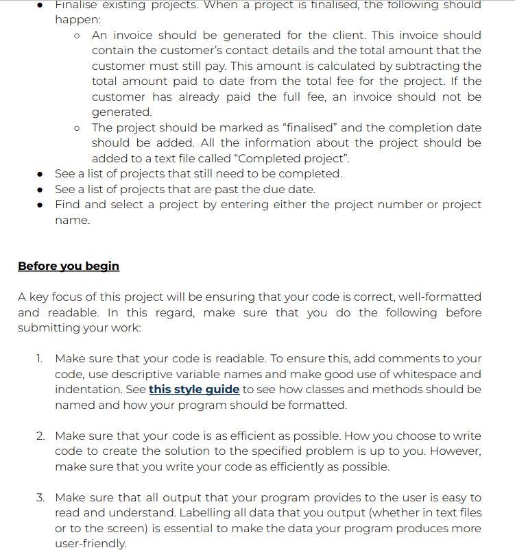 Solved THE TASK AT HAND You have been asked to create a | Chegg.com