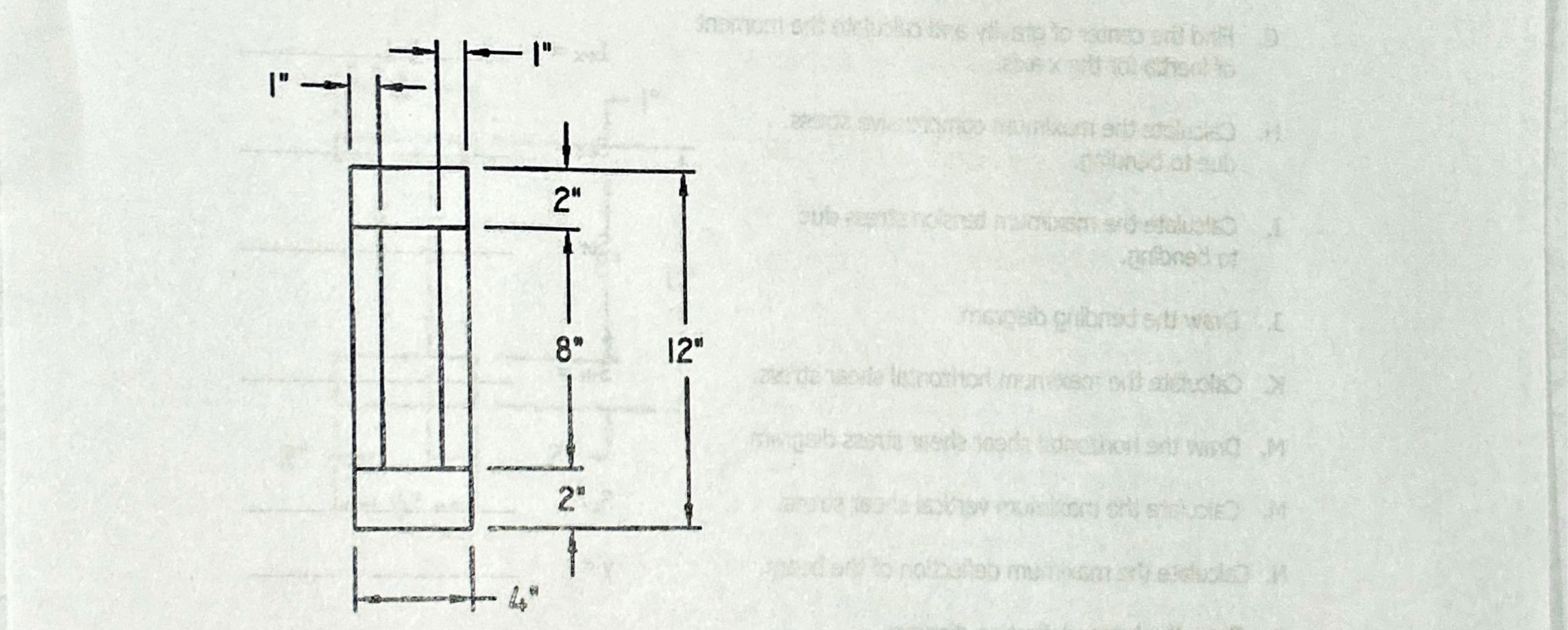 Solved The following problem is for a statics strength and | Chegg.com