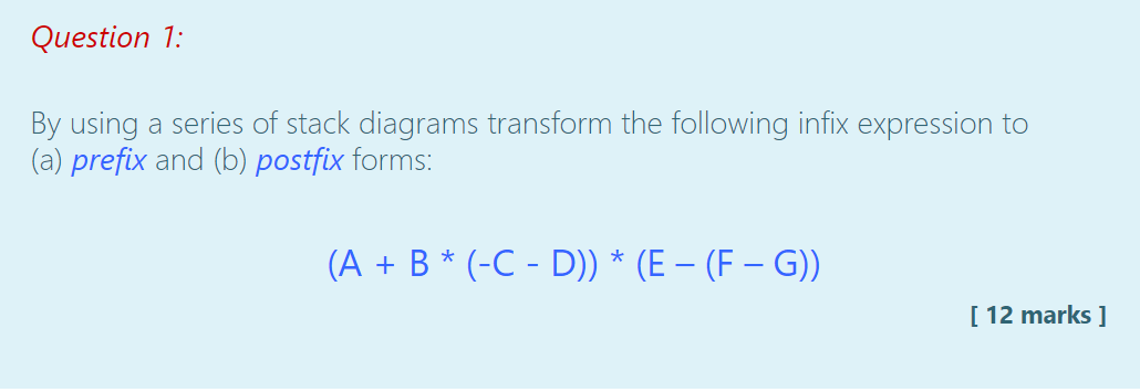 Solved Question 1: By using a series of stack diagrams | Chegg.com