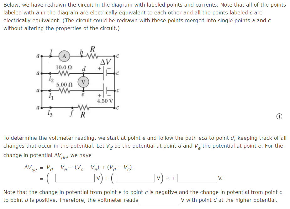 Solved Below, we have redrawn the circuit in the diagram | Chegg.com