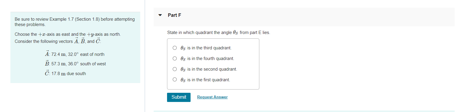 Solved Be sure to review Example 1.7 (Section 1.8) before | Chegg.com