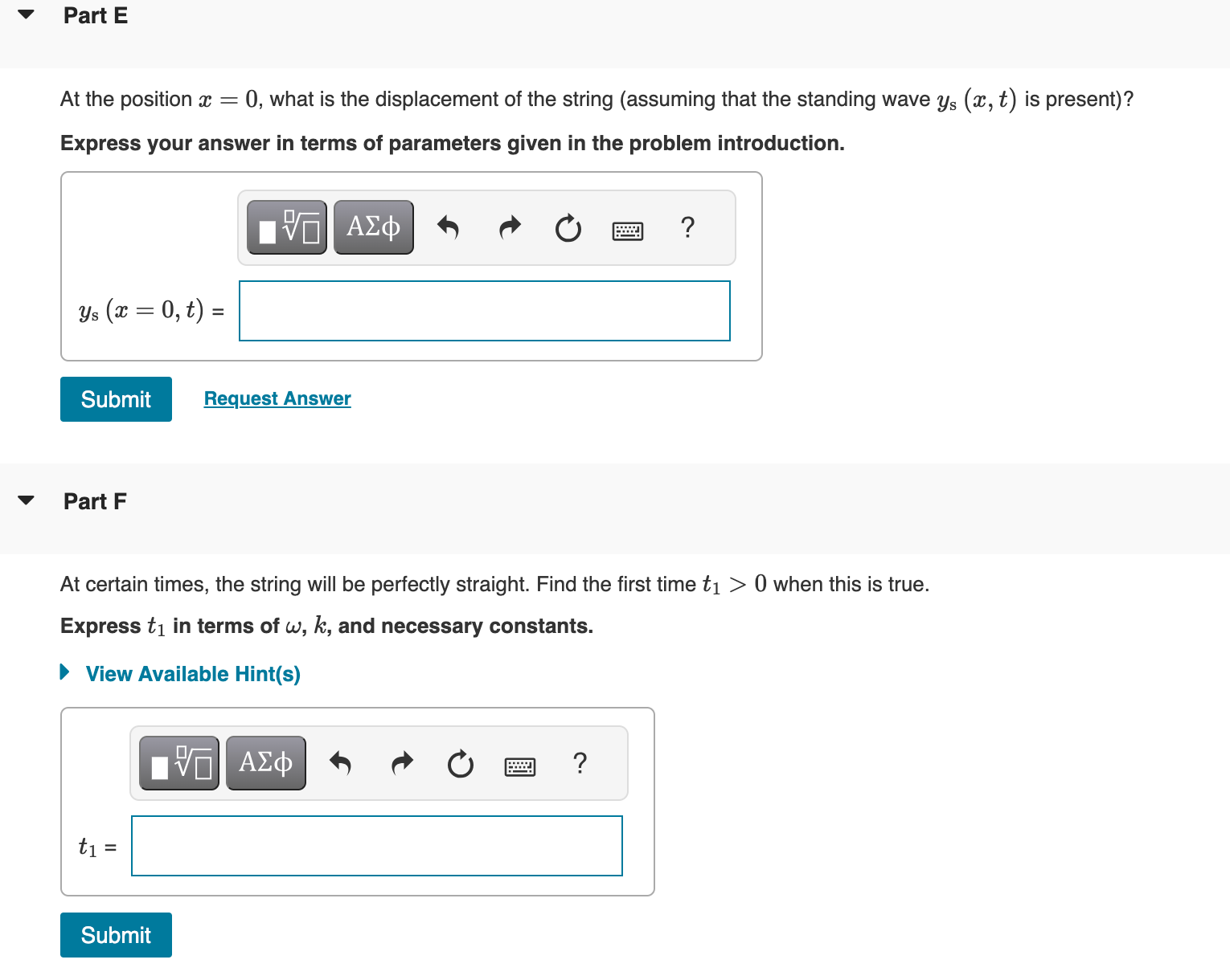 Solved Find ye(x) and yt(t). Keep in mind that yt(t) should | Chegg.com