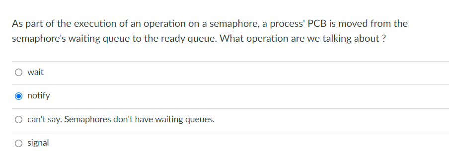 Solved As part of the execution of an operation on a | Chegg.com