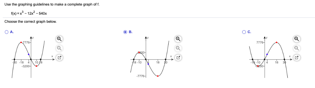 Solved Use the graphing guidelines to make a complete graph | Chegg.com