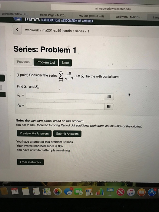 Solved webwork.worcester.edu Worcester State Un.. Home | Chegg.com