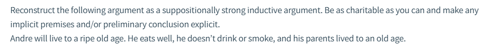 Solved Reconstruct the following argument as a deductively | Chegg.com