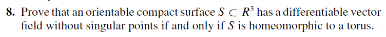 Solved 8. Prove that an orientable compact surface SCR has a | Chegg.com