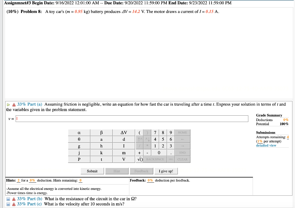 Solved Assignmnet#3 Begin Date: 9/16/2022 12:01:00 AM -- Due | Chegg.com