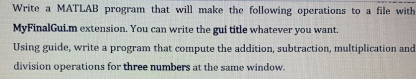 Solved Write a MATLAB program that will make the following | Chegg.com