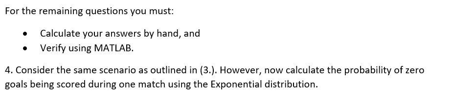 Solved For the remaining questions you must: - Calculate | Chegg.com