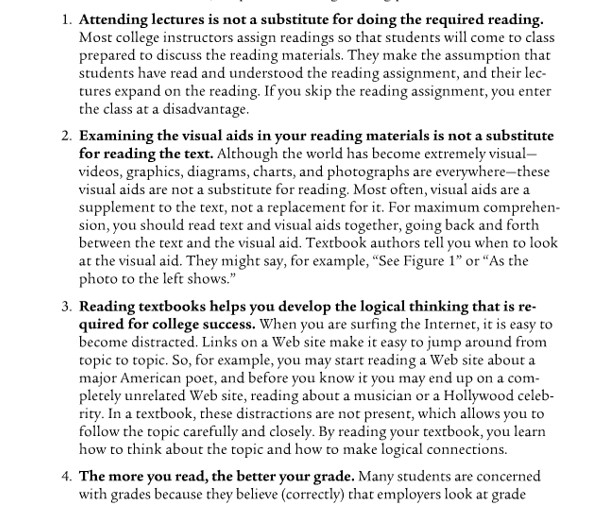 Solved 1. Read and think about how points 1-4 on p. 4 | Chegg.com