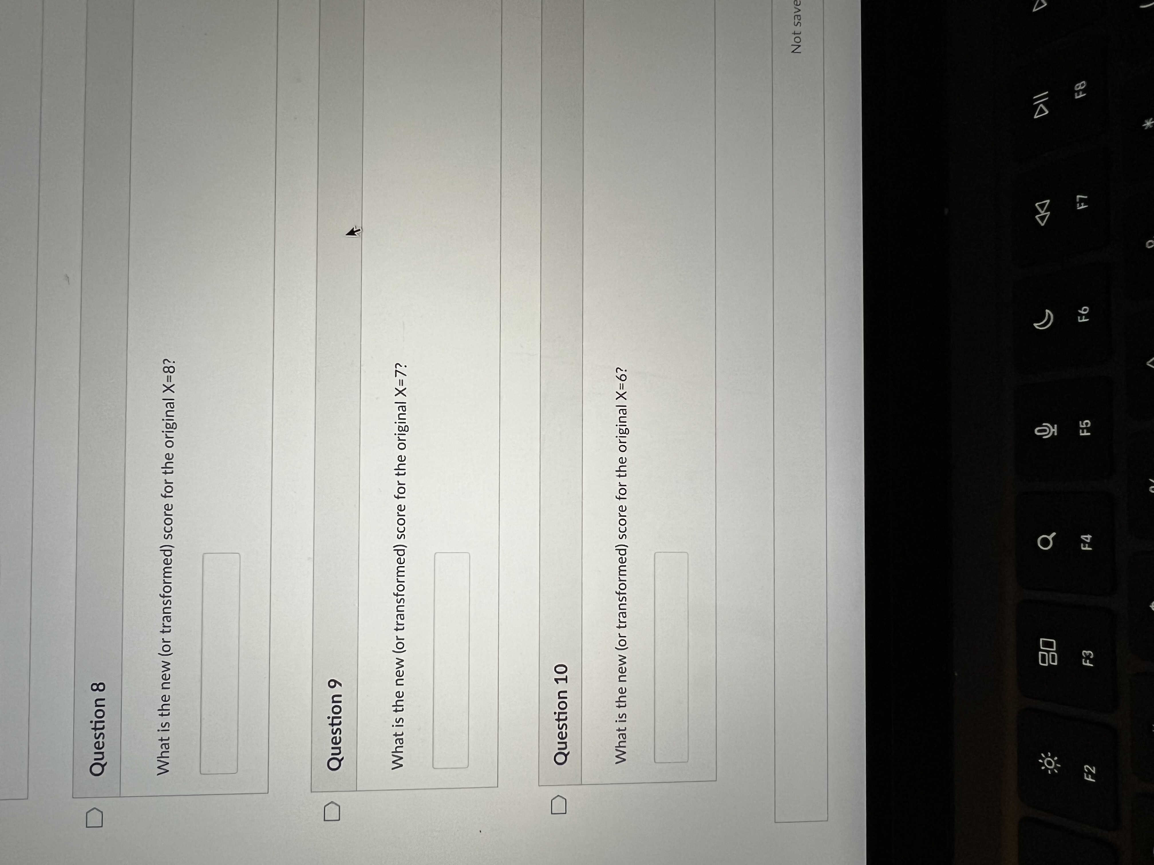 Solved Below are a set of quiz scores for a class. Assume | Chegg.com