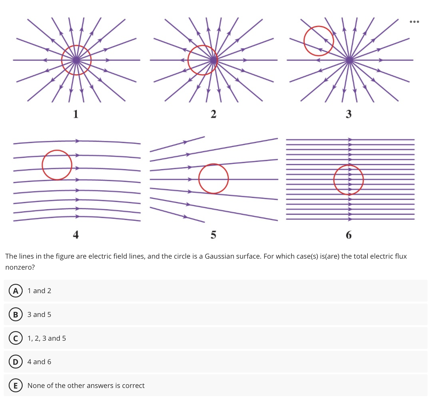 Solved The lines in the figure are electric field lines, and | Chegg.com