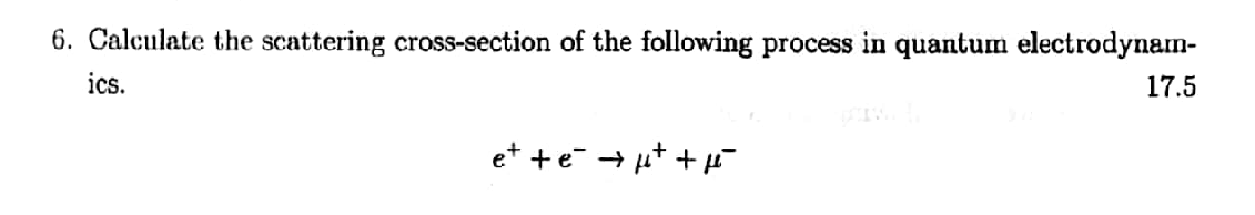 Solved 6. Calculate the scattering cross-section of the | Chegg.com