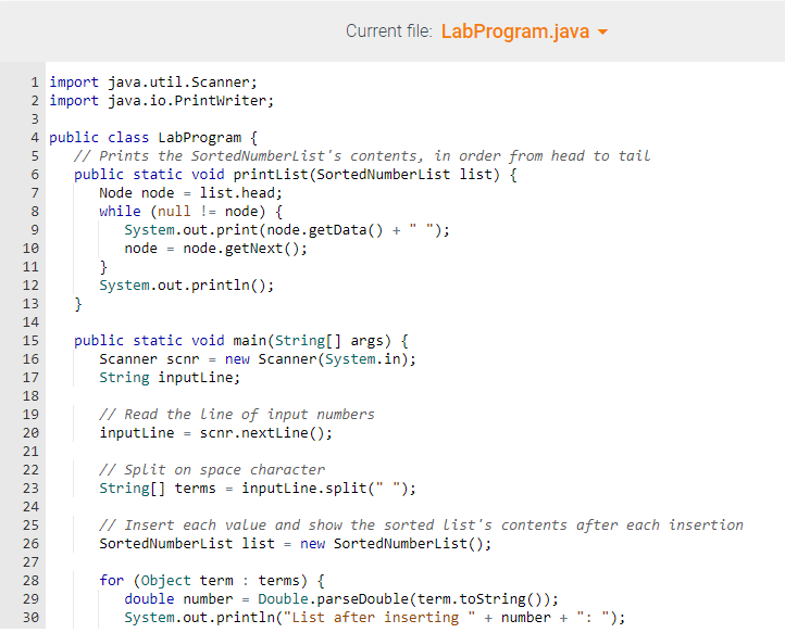 Solved MAKE SURE PASSES ALL TESTS !! IN JAVA. please provide | Chegg.com