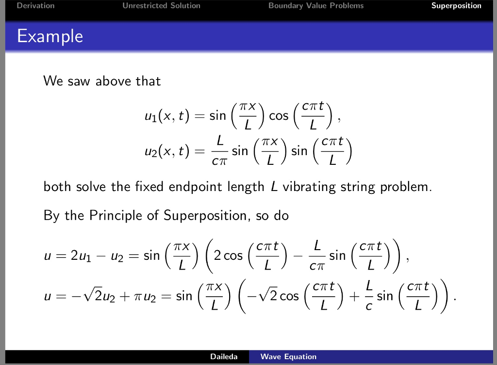 Solved Derivation Unrestricted Solution Boundary Value | Chegg.com