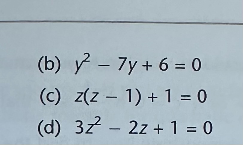 Solved Solve by completing the square: | Chegg.com