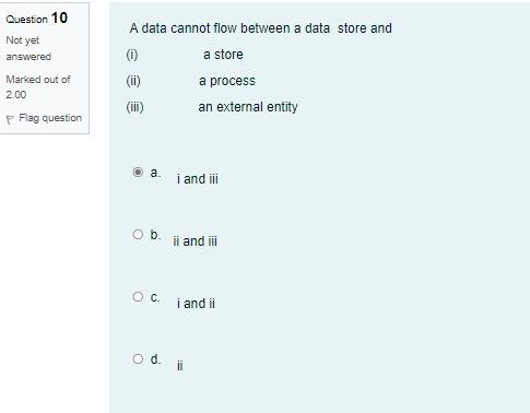 (4 Marks) Question 8 Not yet answered a. Prepare the | Chegg.com