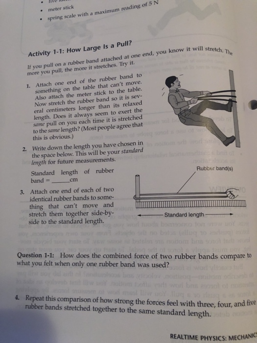 LAB PREPARATION SHEET FOR LAB 3. FORCE AND MOTION | Chegg.com