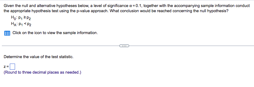 Solved Given the null and alternative hypotheses below, a | Chegg.com