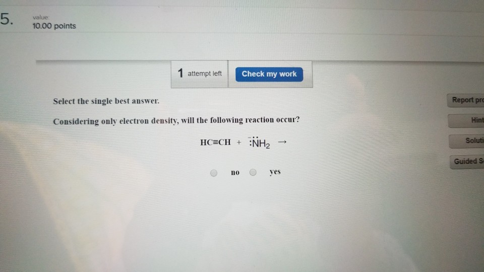 Solved 5 value 10.00 points 1 attempt left Check my work | Chegg.com