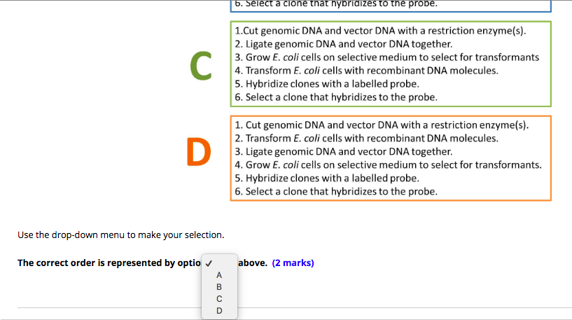 Solved QUESTION 4 Assume that you wish to clone the mouse | Chegg.com