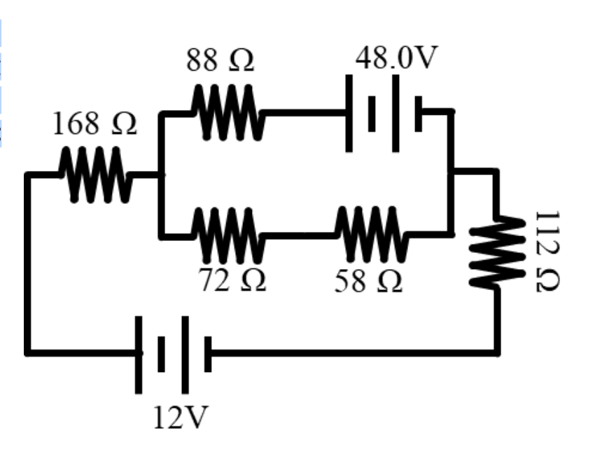 Solved In the circuit to the right, label the currents in | Chegg.com