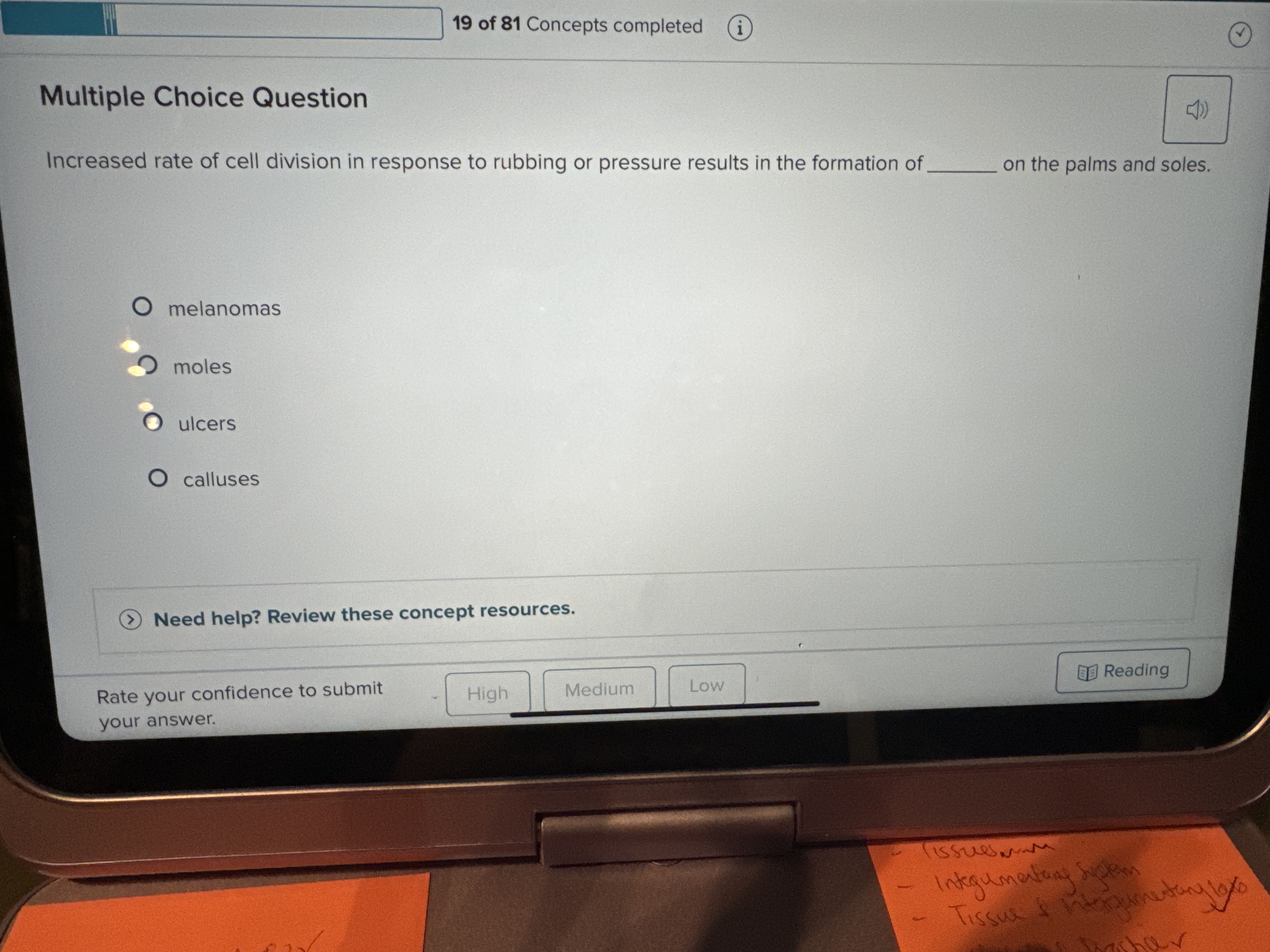 Solved Multiple Choice QuestionIncreased rate of cell | Chegg.com