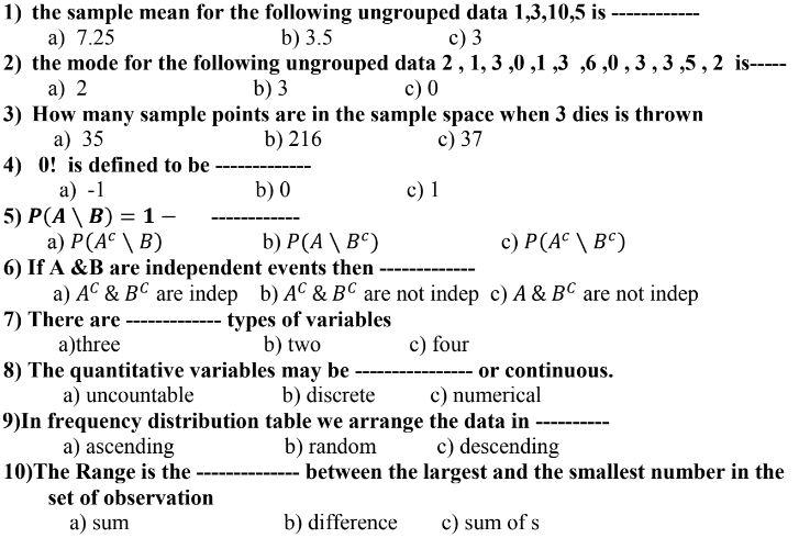 Solved 1) the sample mean for the following ungrouped data | Chegg.com