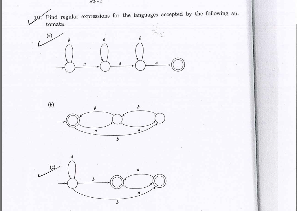 Solved a" + 18. Find regular expressions for the languages | Chegg.com