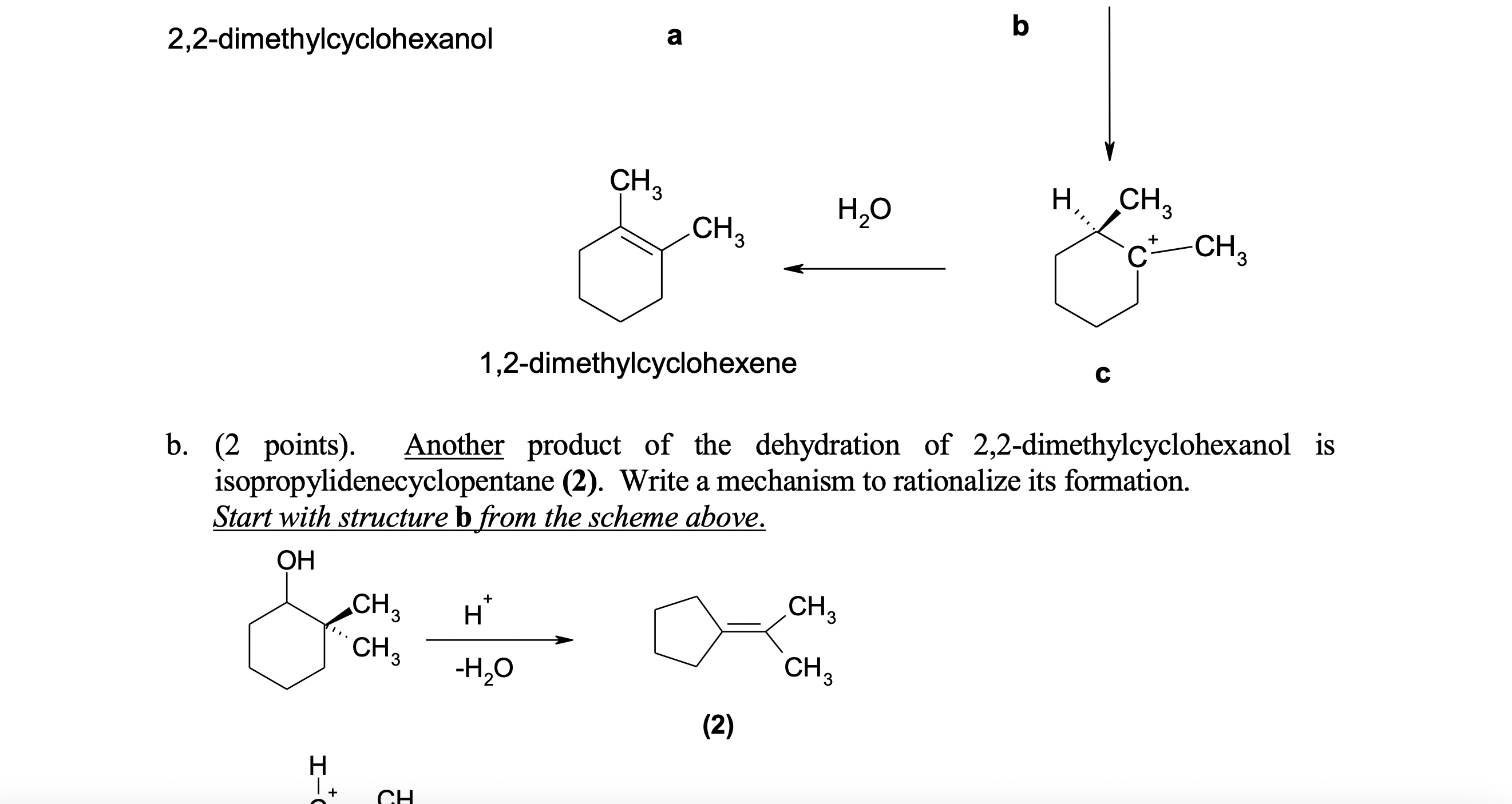 Solved M 1. a Mechanistic Reasoning: The acid-catalyzed | Chegg.com