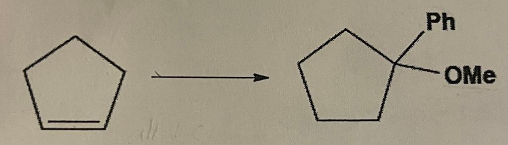 Solved Ph OMe | Chegg.com