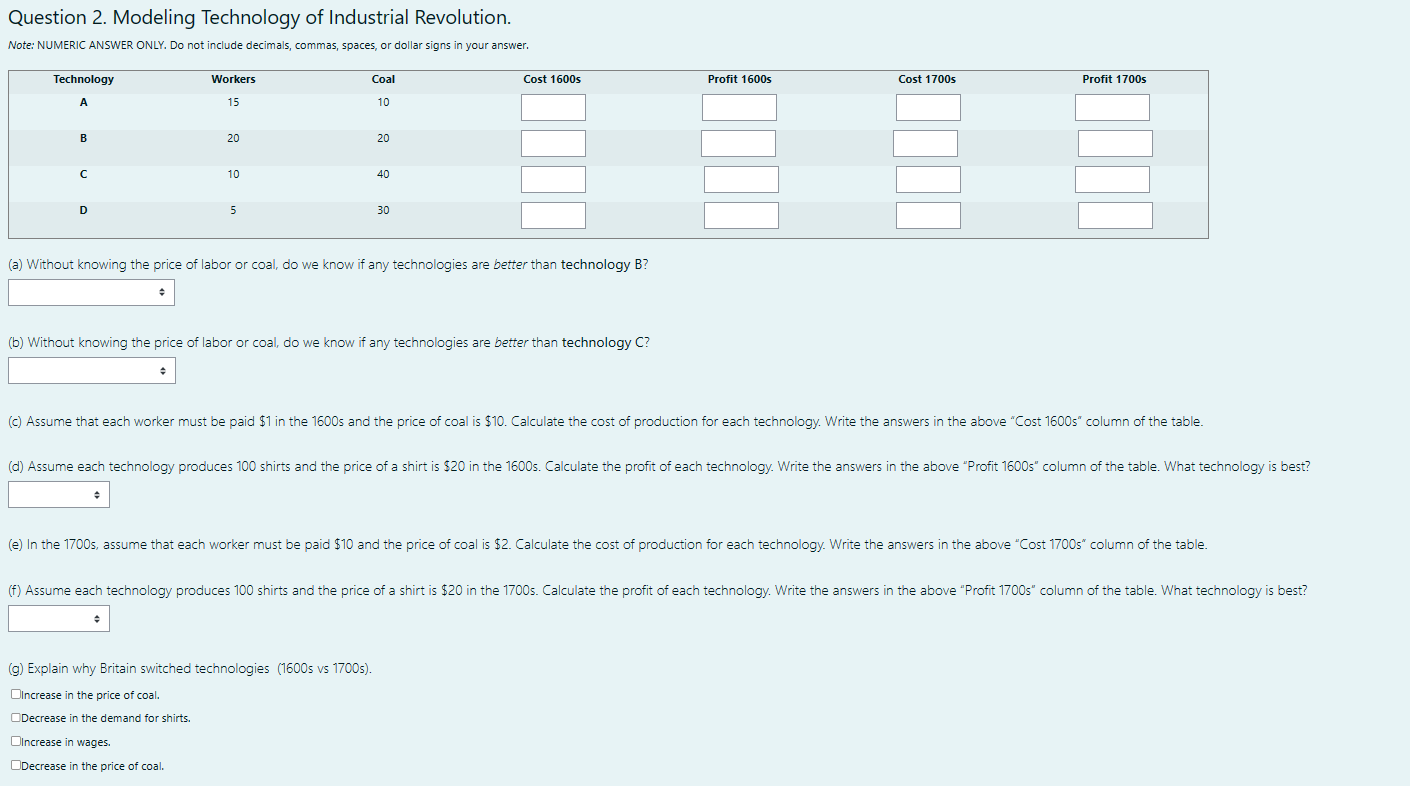 Solved Question 1. Capitalism and the hockey stick of | Chegg.com