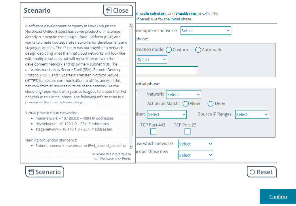 Solved Scenarıo S Radio Selectors And Checkboxes To Select 