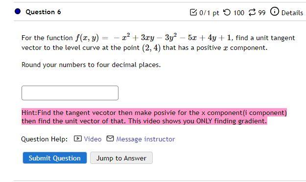 Solved For the function f(x,y)=−x2+3xy−3y2−5x+4y+1, find a | Chegg.com