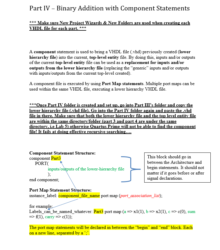 Solved Part III's code: library ieee; use | Chegg.com