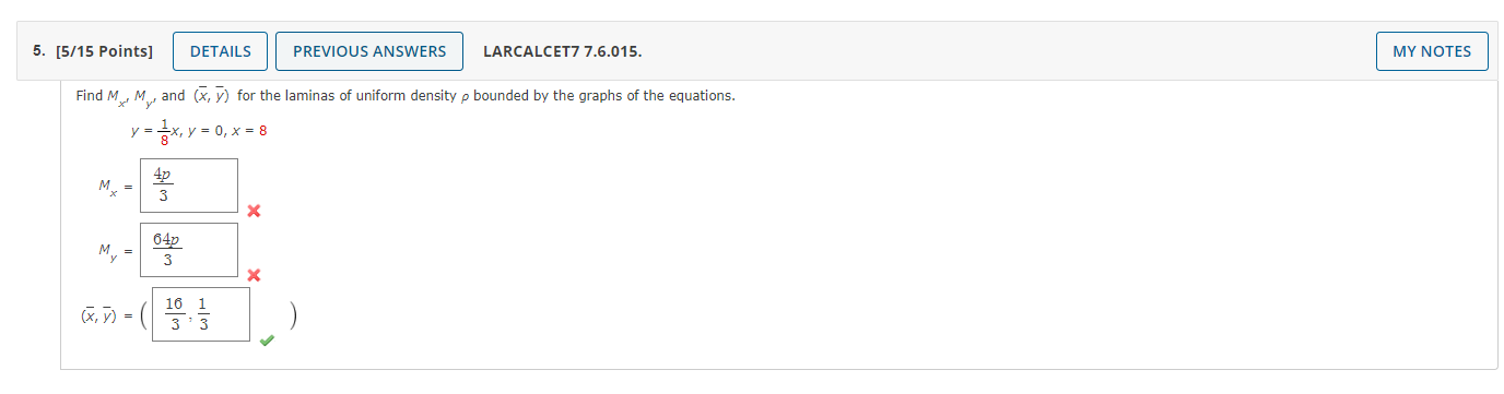 Solved Find Mx′My′ and (xˉ,yˉ) for the laminas of uniform | Chegg.com