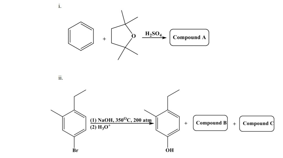 Solved Draw the structure of compound A, compound B and | Chegg.com