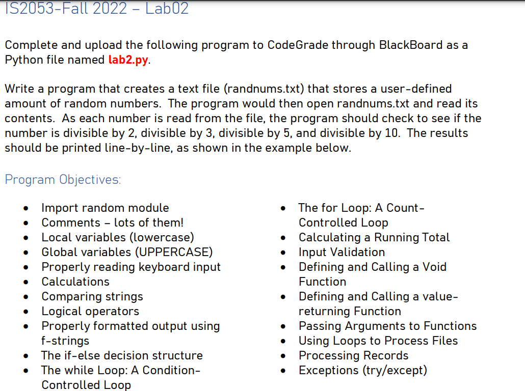 Solved Complete and upload the following program to | Chegg.com