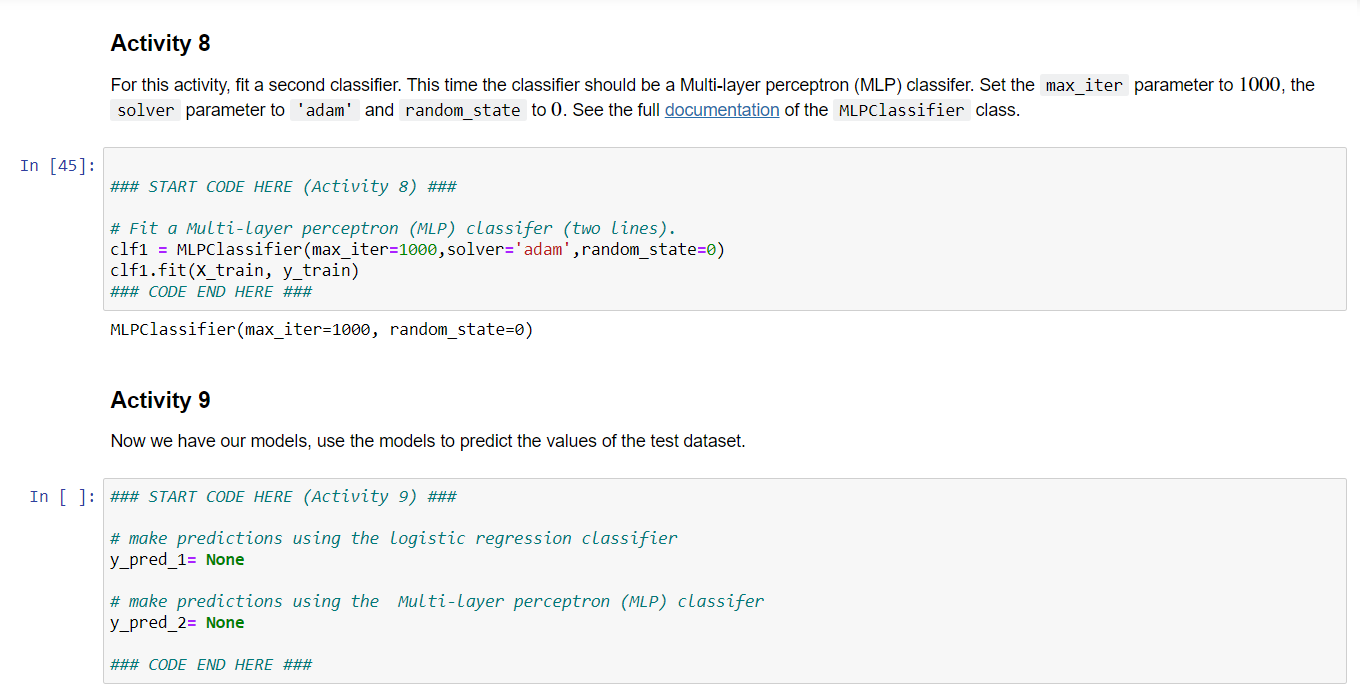 Solved 3 Student Results Classification In this section, you | Chegg.com