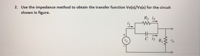 Solved System Dynamics: Use the impedance method | Chegg.com