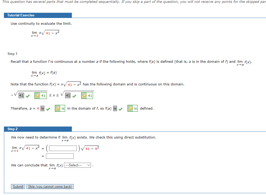 [Solved]: Step 2 please This question has several par