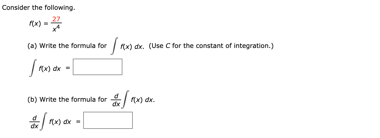 Solved Consider the following. f(x) = (a) Write the formula | Chegg.com