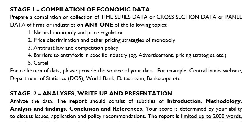 Prepare a compilation or collection of time series | Chegg.com