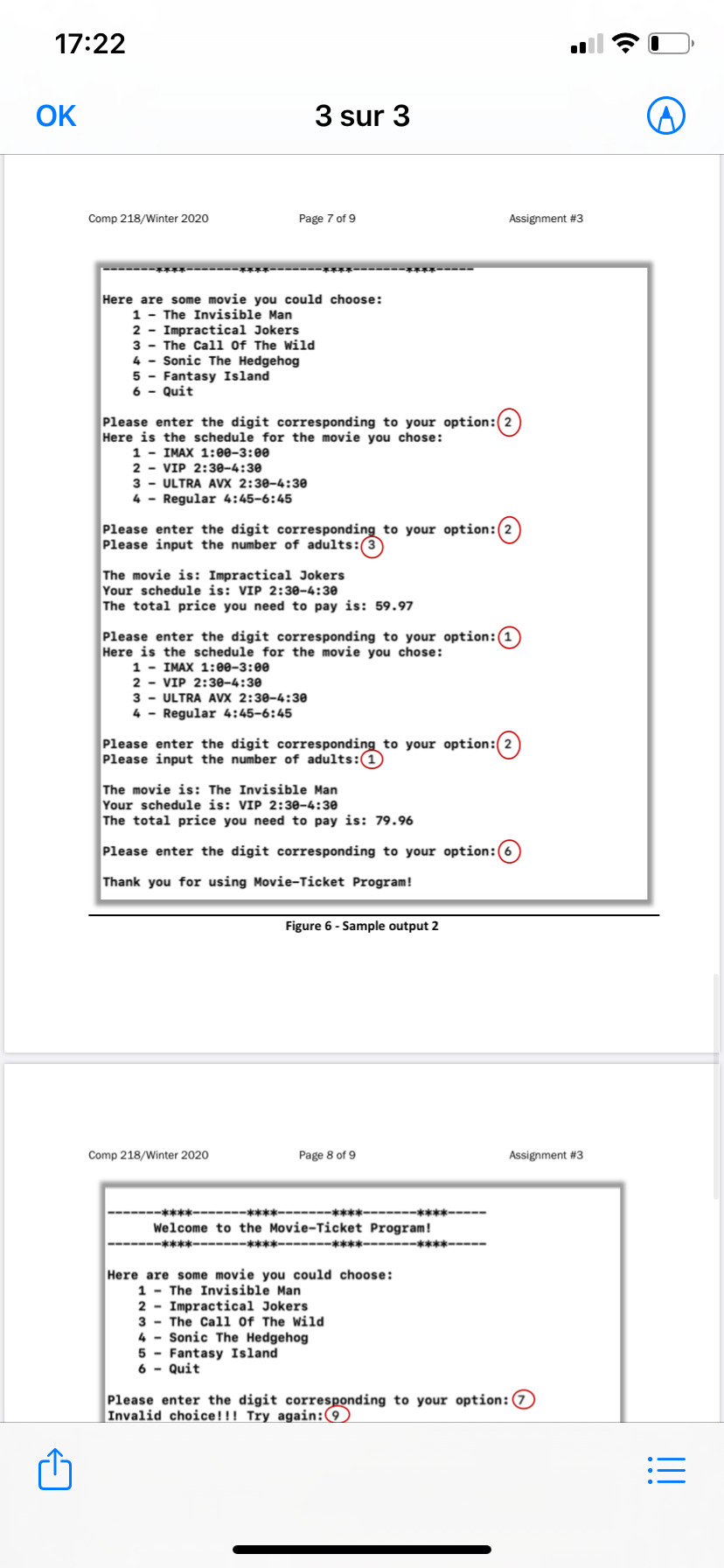Solved 3 de 9 linter 2020 Page 3 of 9 Assignment #3 | Chegg.com