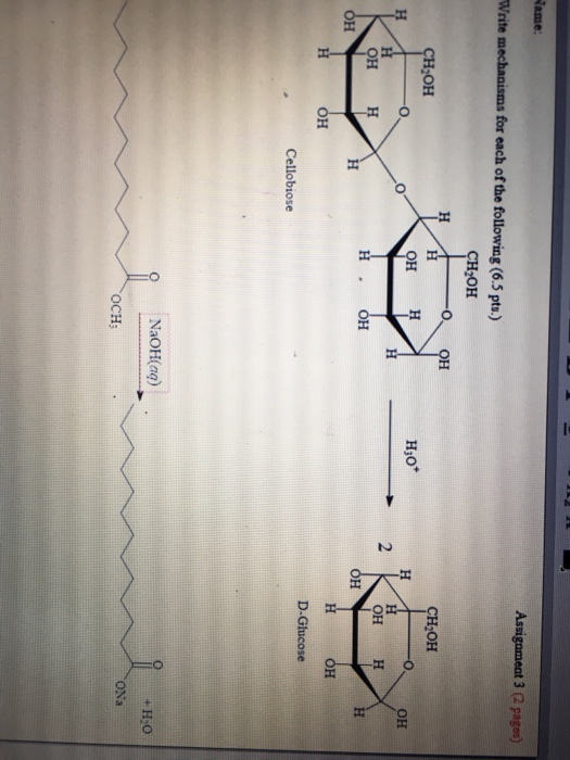 Solved Write mechanisms for each of the following | Chegg.com